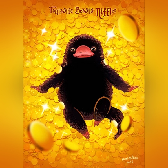 Craft | Art | Fantastic Beasts Niffler Diy 5d Diamond Painting | Poshmark